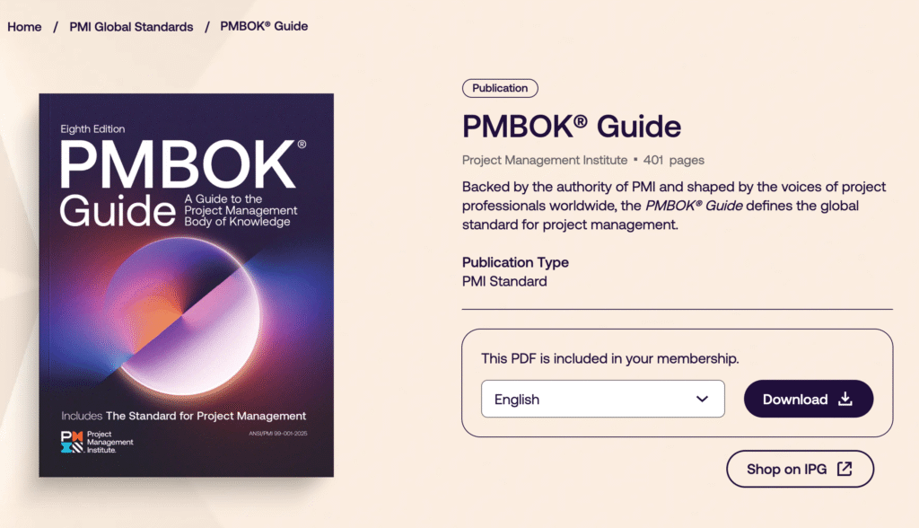 ¡Lanzamiento Oficial: PMBOK® Guide – Octava Edición Ya Disponible ...